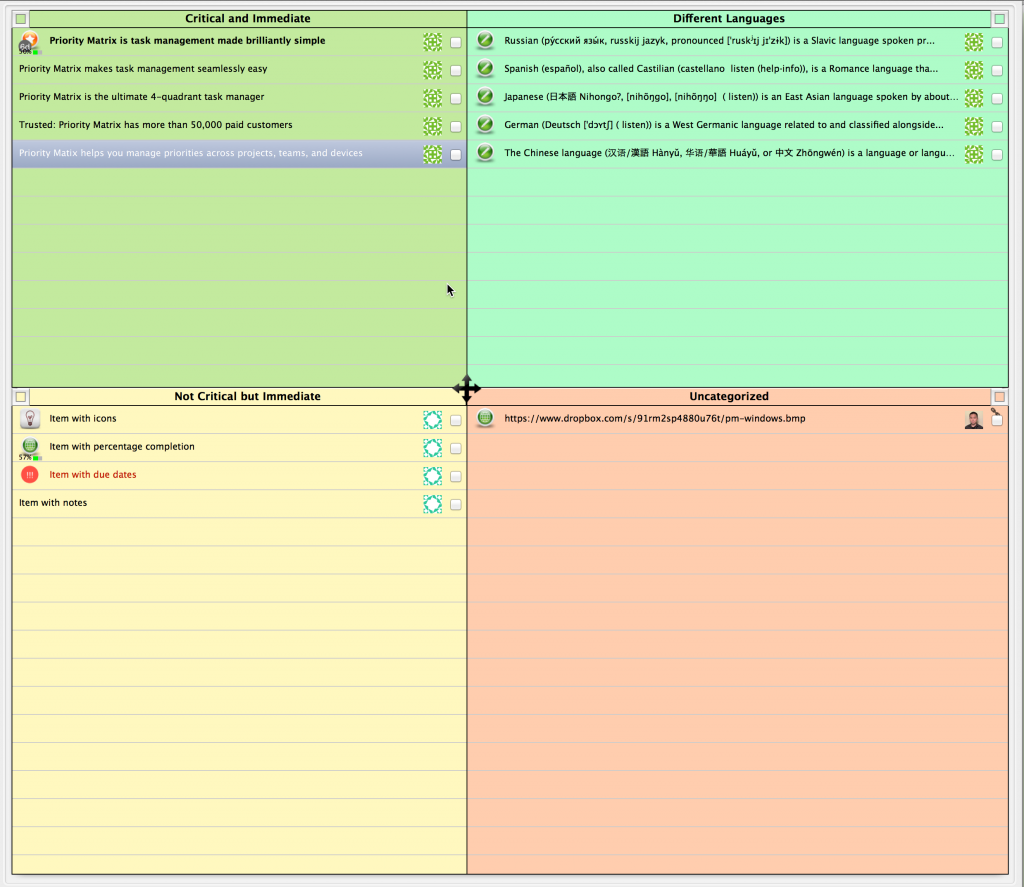 Software priority matrix - jokerscore