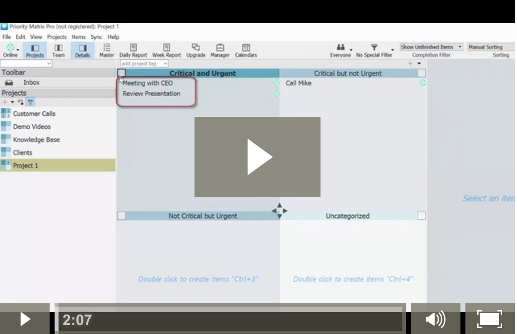 How to Get Started with Priority Matrix for Mac